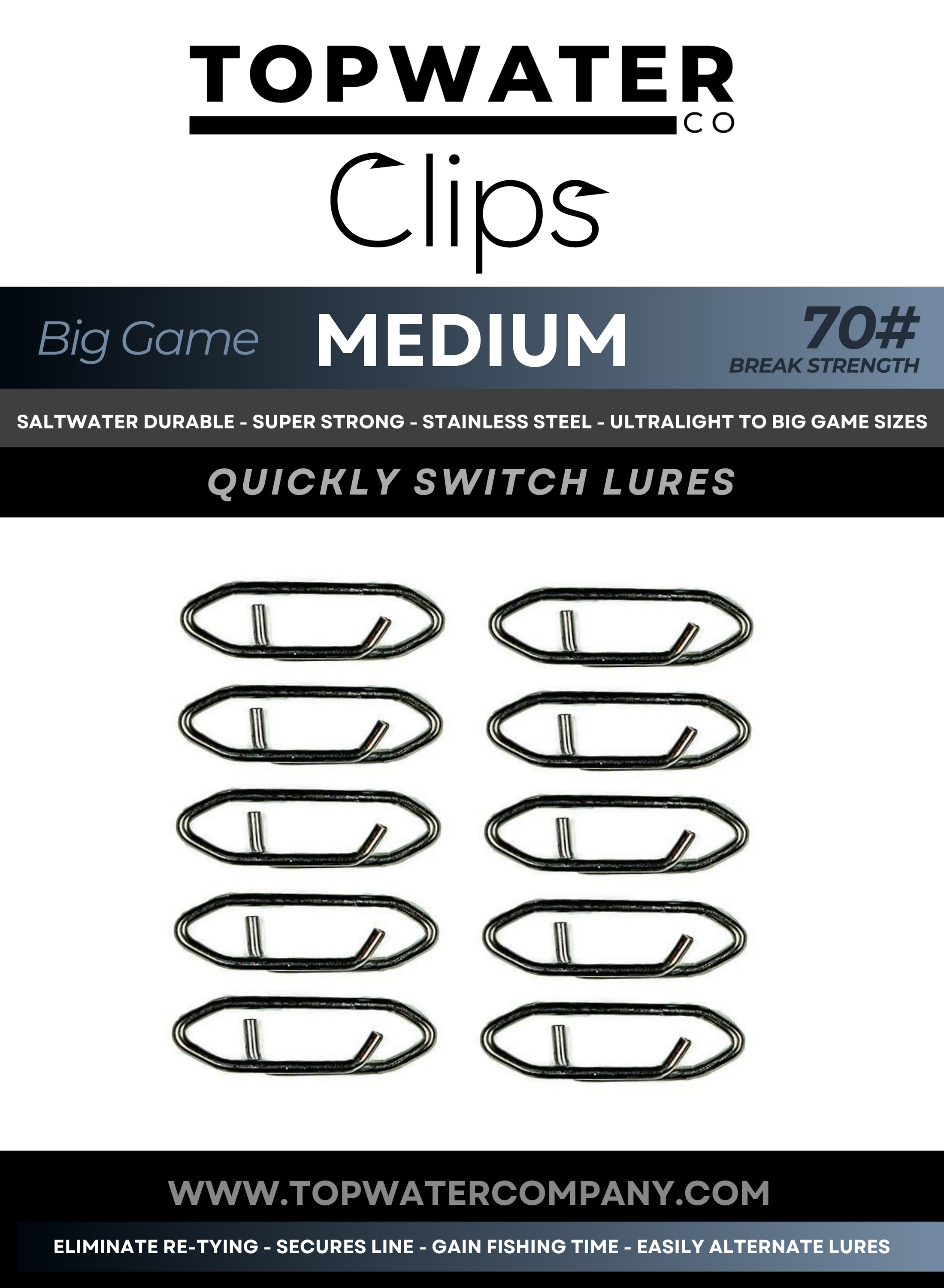 Speed Clips – Topwater Co