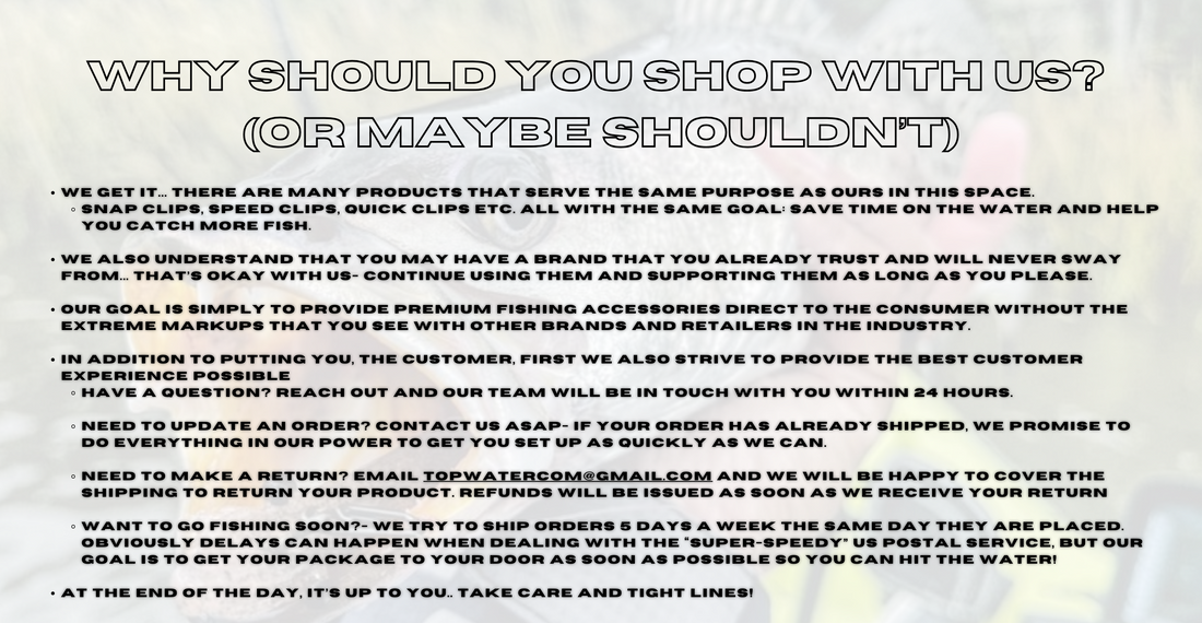 Trump Topwater Fishing Lure – Topwater Co